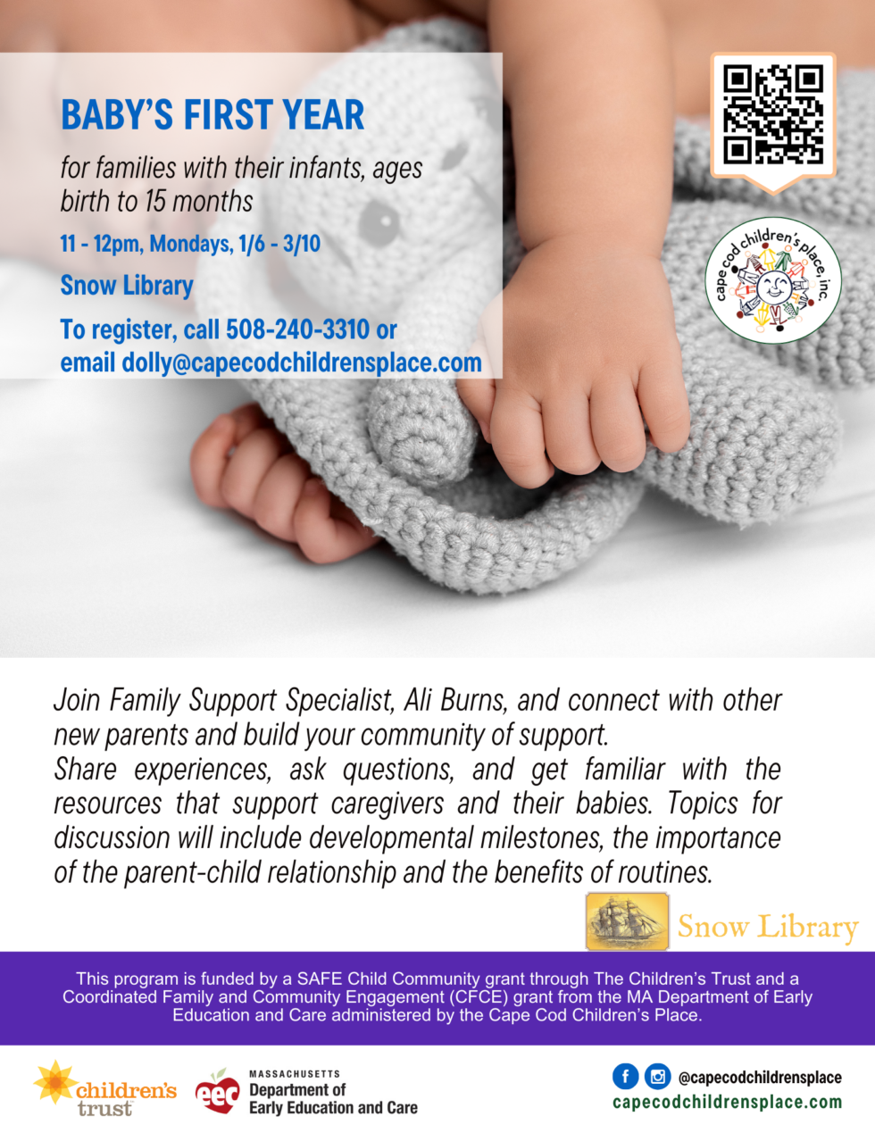 Baby's First Year - Cape Cod Children's Place